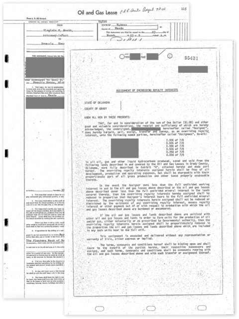 Overriding Royalty Interest (ORRI) - Blue Mesa Minerals