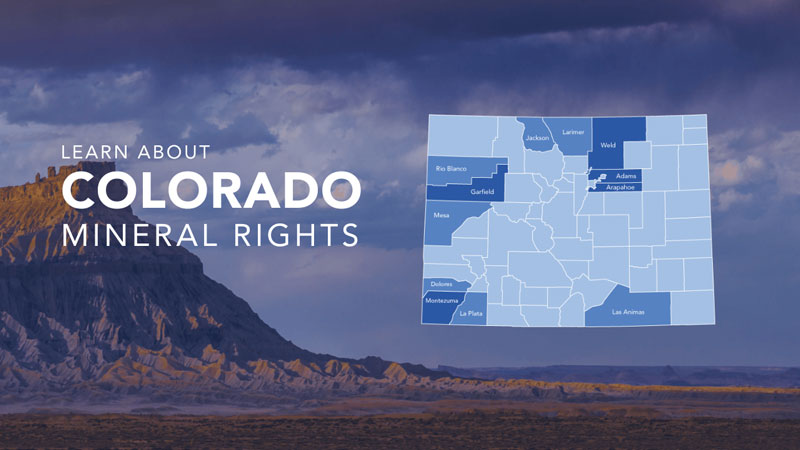 Colorado Mineral Rights - Blue Mesa Minerals