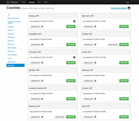 Wyoming Mineral Rights - Blue Mesa Minerals